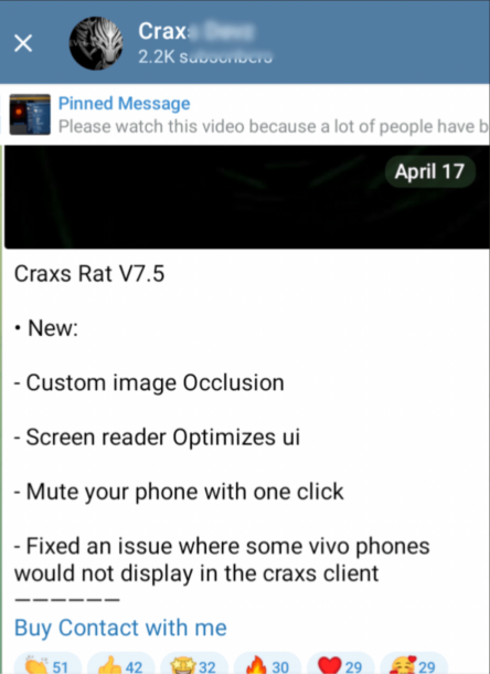 Craxs Rat, the master tool behind fake app scams and banking fraud | Group-IB Blog