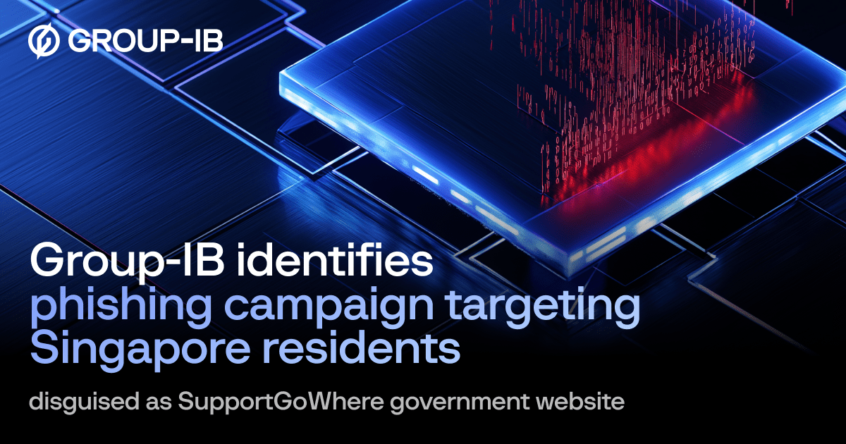 Group-IB identifies phishing campaign targeting Singapore | Group-IB