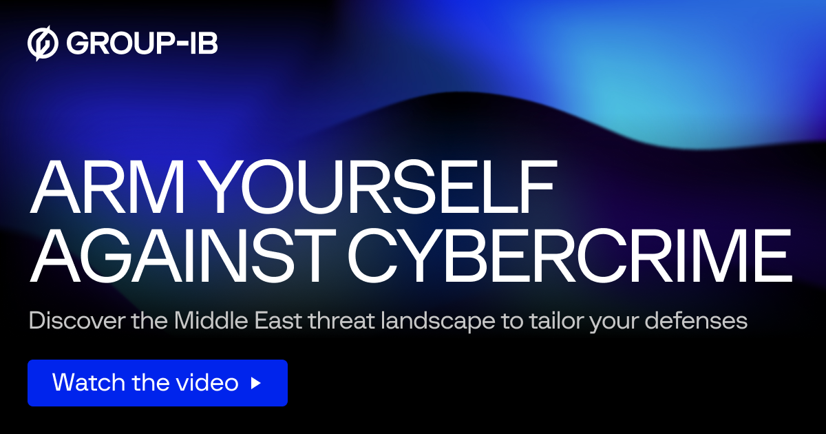 Panel discussion "Cybersecurity Landscape in the Middle East" | Group-IB