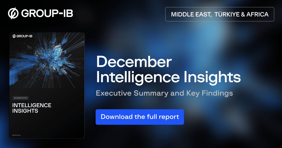 Intelligence Insights, META – December 2024| Group-IB Trend Report
