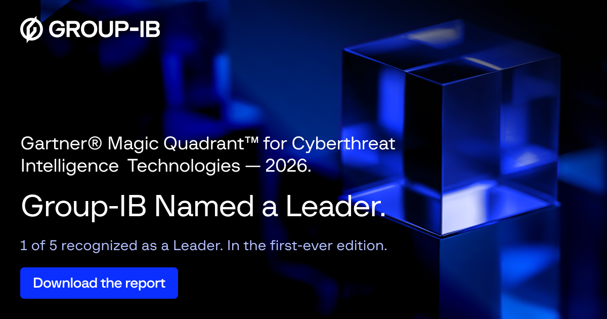 Gartner® Magic Quadrant™ 2026 — Cyberthreat Intelligence Technologies ...