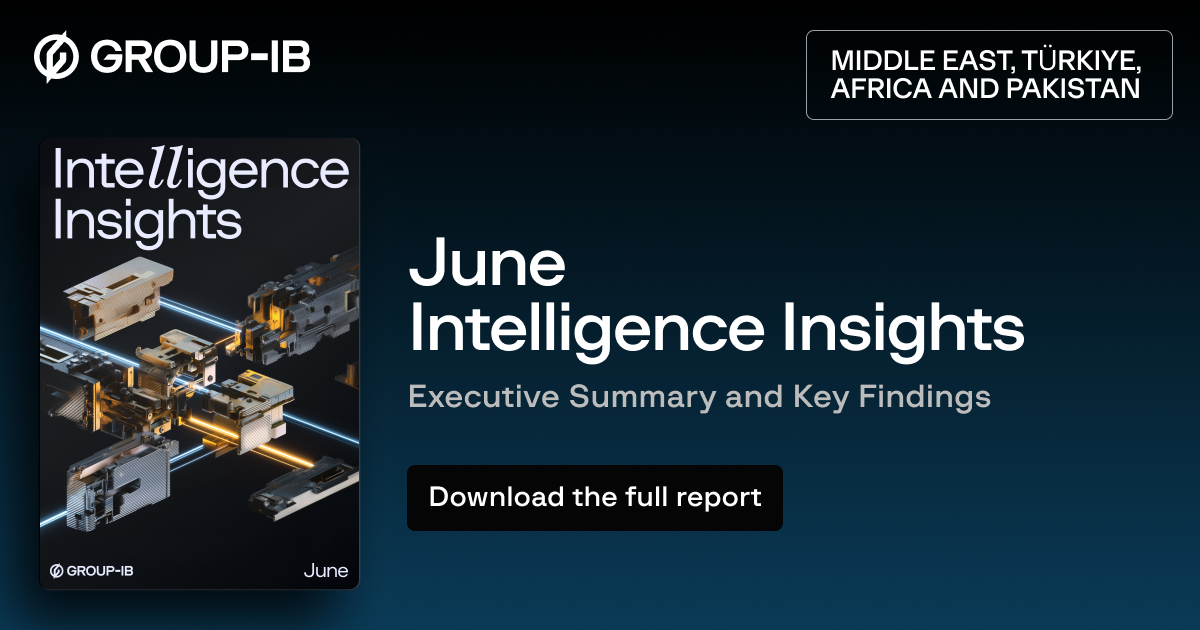 META & Pakistan Intelligence Insights Report, June 2025 | Group-IB