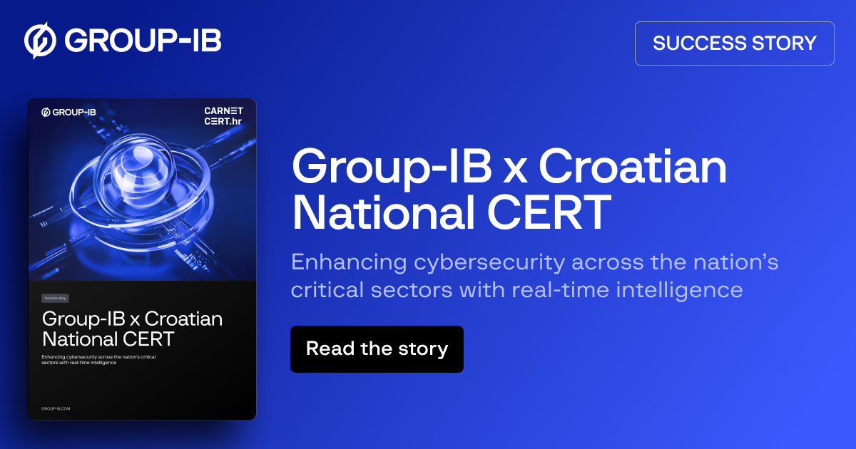 Group-IB x Croatian National CERT | Group-IB