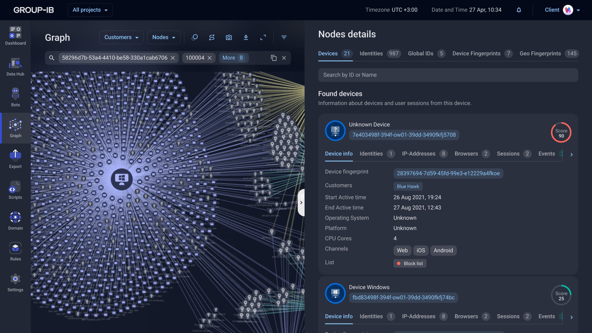 Fraud Prevention Solutions: safeguard against online fraud with Group-IB